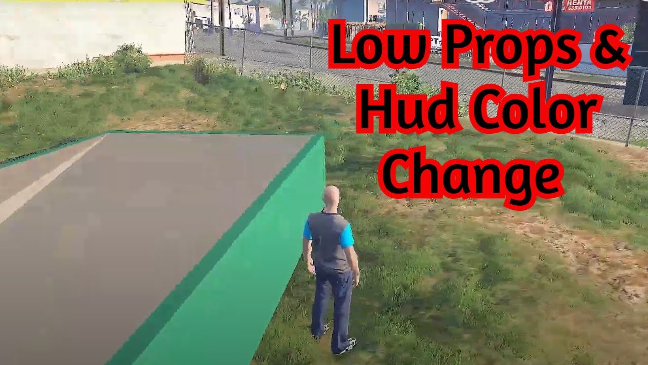 How To Install Low Props & Change HUD Color | FiveM - YouTube