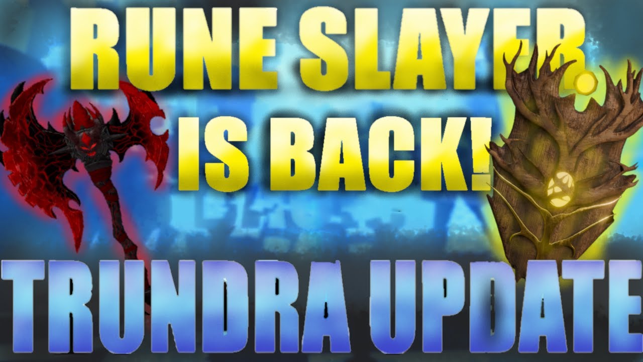 RUNE SLAYER IS BACK! [ Release Date & Update ] | Rune Slayer - YouTube