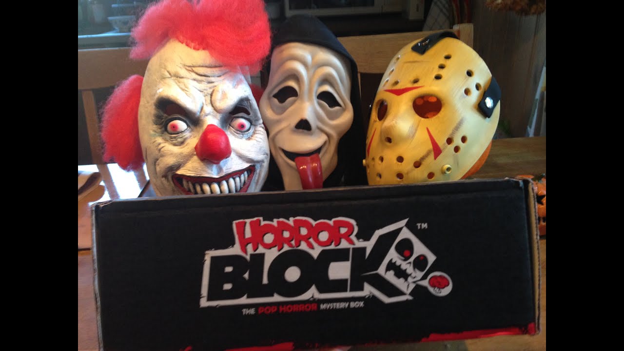 Horror Block October 2014 Unboxing [Epic Haul] - YouTube