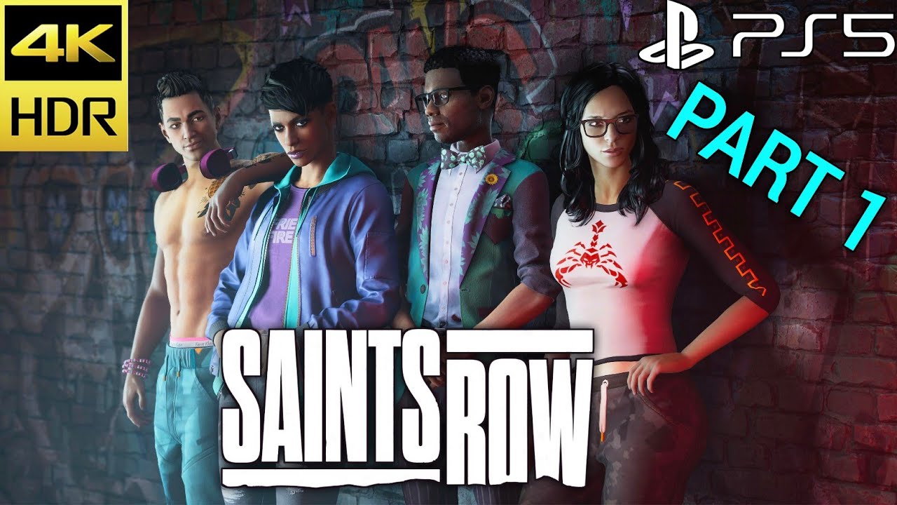 Saints Row Reboot 2022 PS5 Gameplay Walkthrough 4K 60FPS HDR Part 1 FULL GAME No Commentary ...
