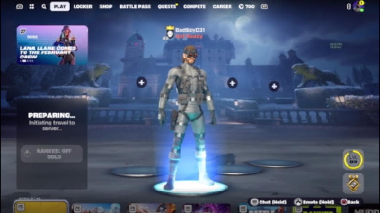 Fortnite - Solid Snake MGS - YouTube