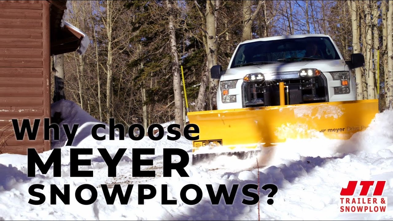 Why Choose Meyer Snowplows? - YouTube