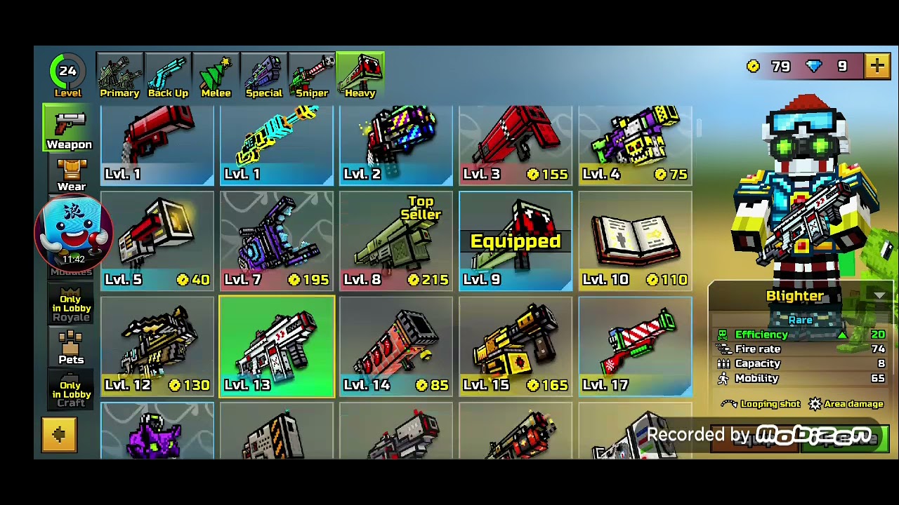 Pixel gun 3D campaign 1-10 - YouTube