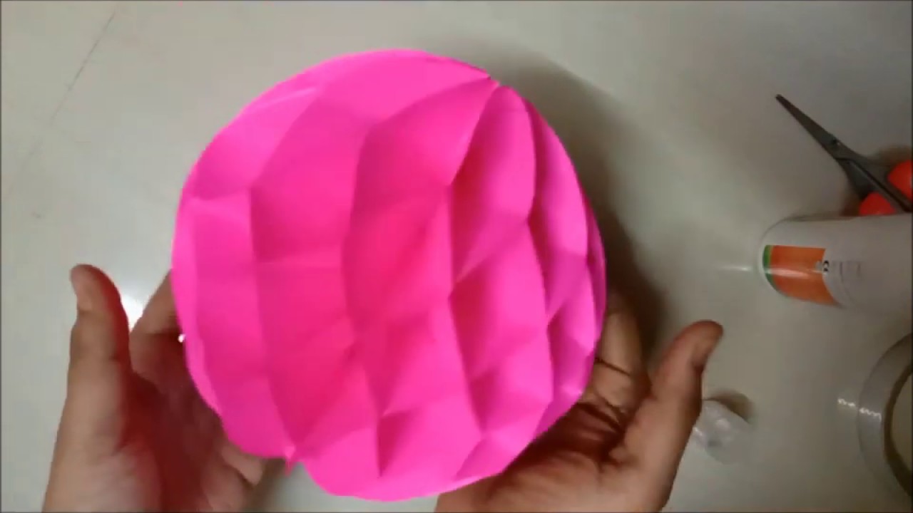 DIY How To Make A Paper Ball In 5 Minutes YouTube diy-how-to-make-a-paper-ball-in-5-minutes-youtube