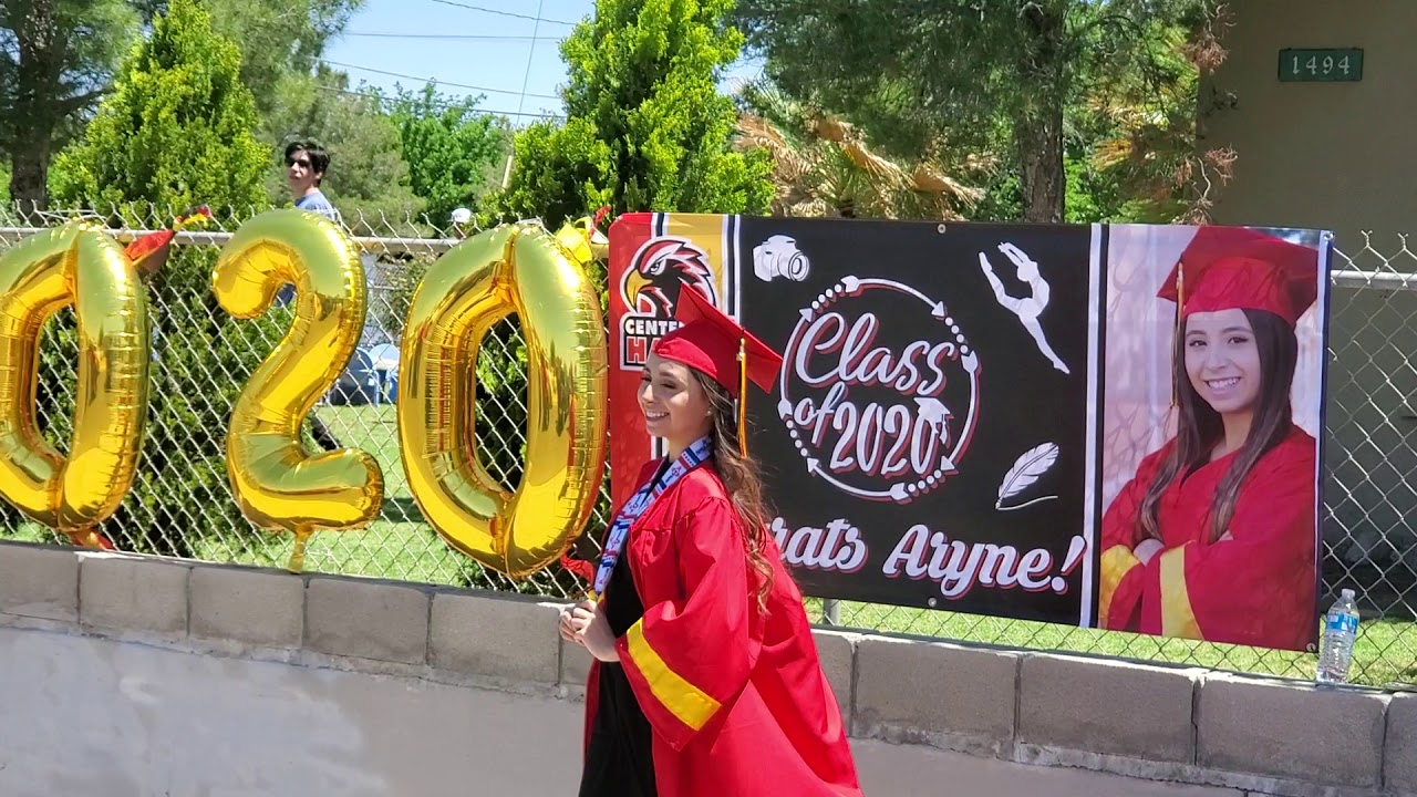 Aryne's drive-by Graduation - Centennial High School 2020 - YouTube