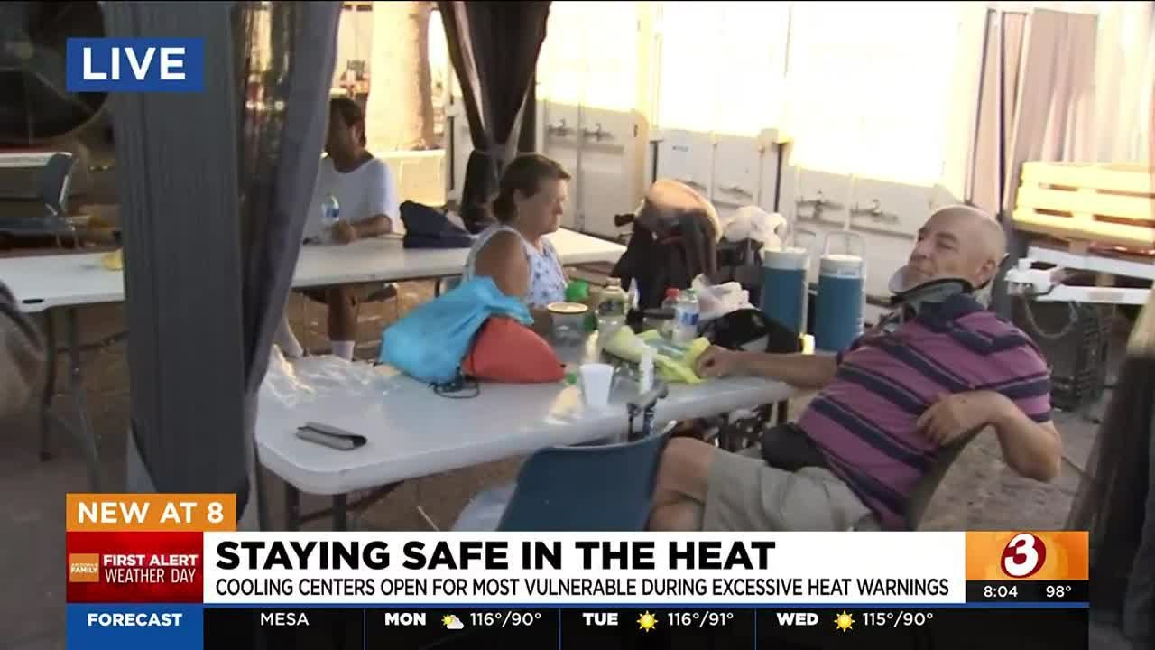 Keeping seniors experiencing homelessness safe in extreme heat - YouTube