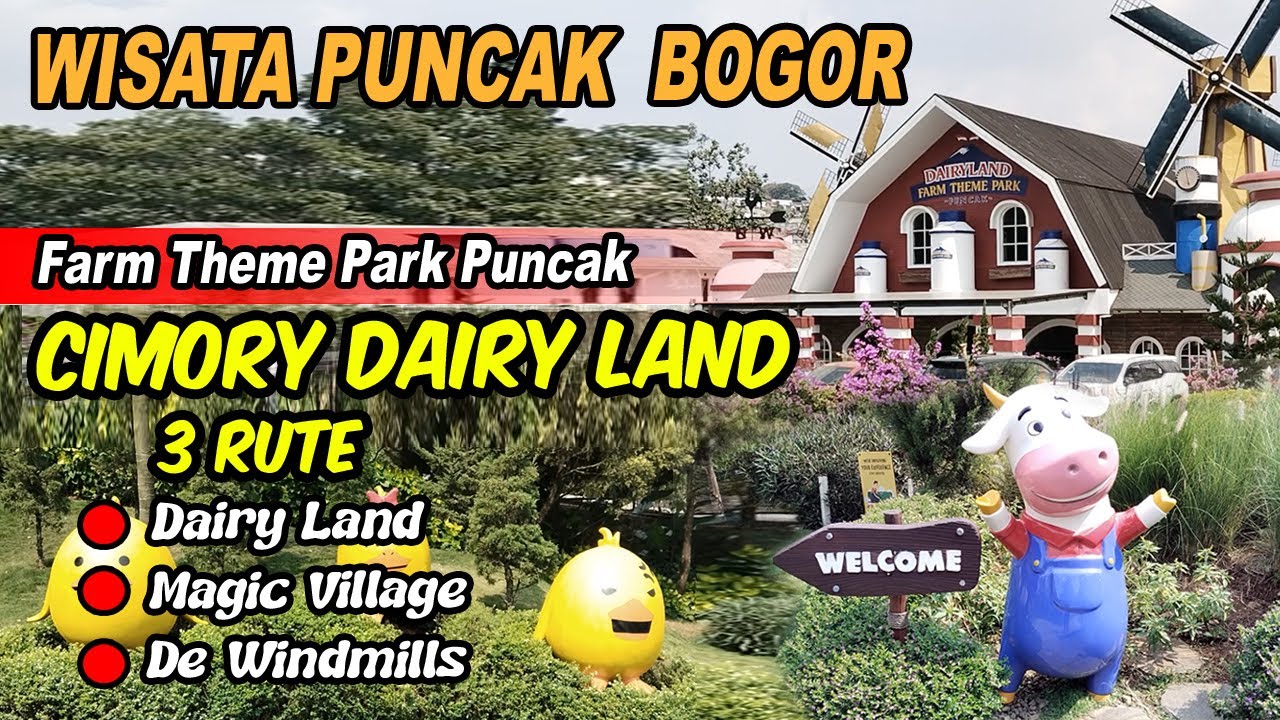 Review Cimory Dairyland Farm Theme Park Puncak Bogor 2024 - YouTube