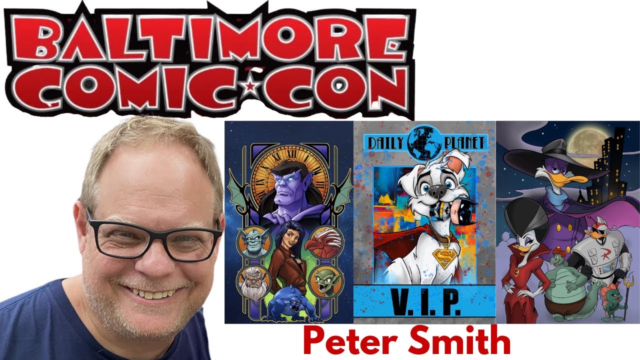 Peter Smith Interview at Baltimore Comic Con - YouTube