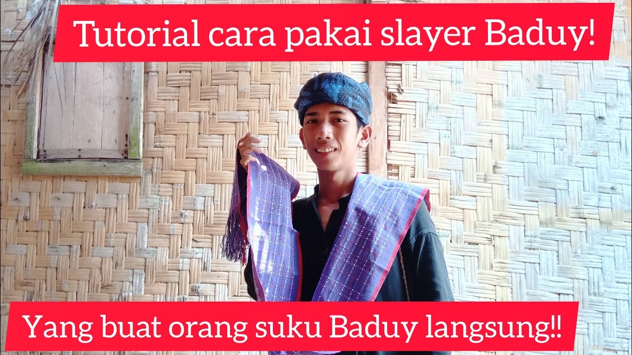 Tutorial cara pakai slayer Baduy ! - YouTube
