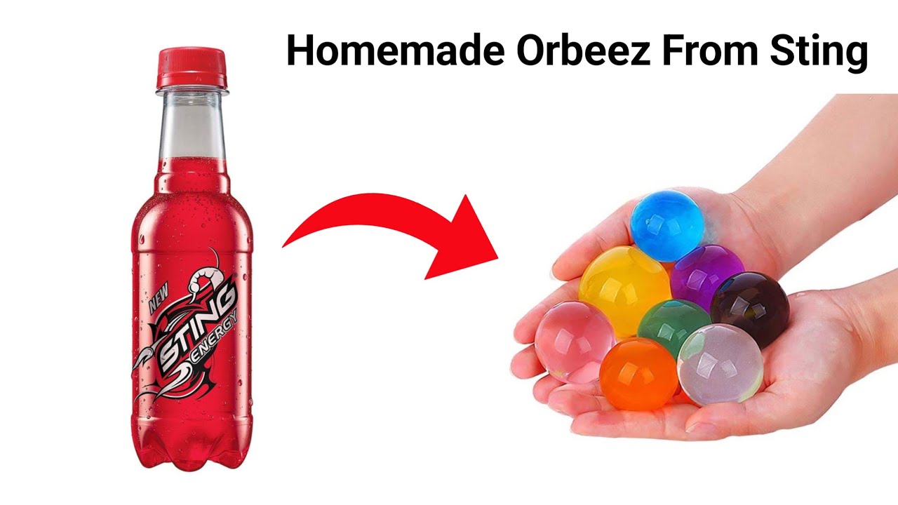 How to Make Orbeez Ball From Sting | Diy Homemade Orbeez Ball Crazy ...