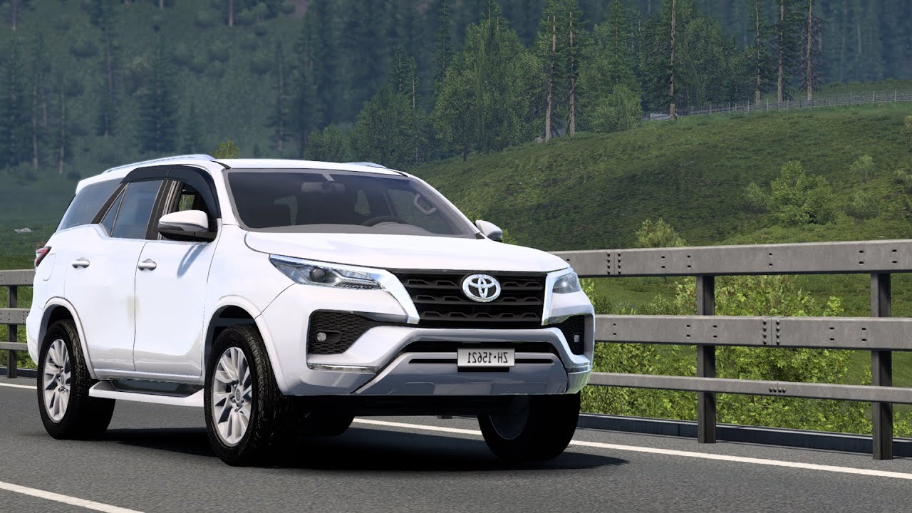 ETS2 - Driving Toyota Fortuner In Euro Truck Simulator 2 - YouTube