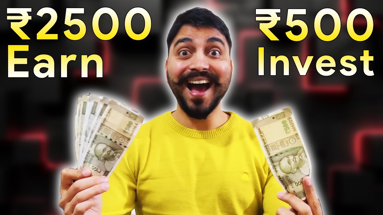 Invest ₹500 and Earn ₹2500 with Live Income Proof! #money # ...