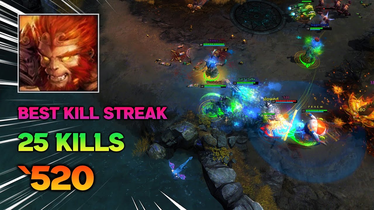 HoN Monkey King - `520 - Best Kill Streak - CM - YouTube