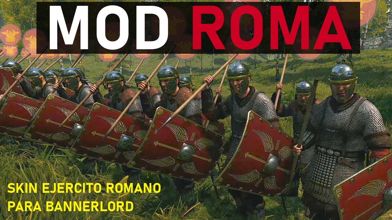 🔥 MOD ROMA para BANNERLORD - Reskin del ejército imperial (Mount and ...
