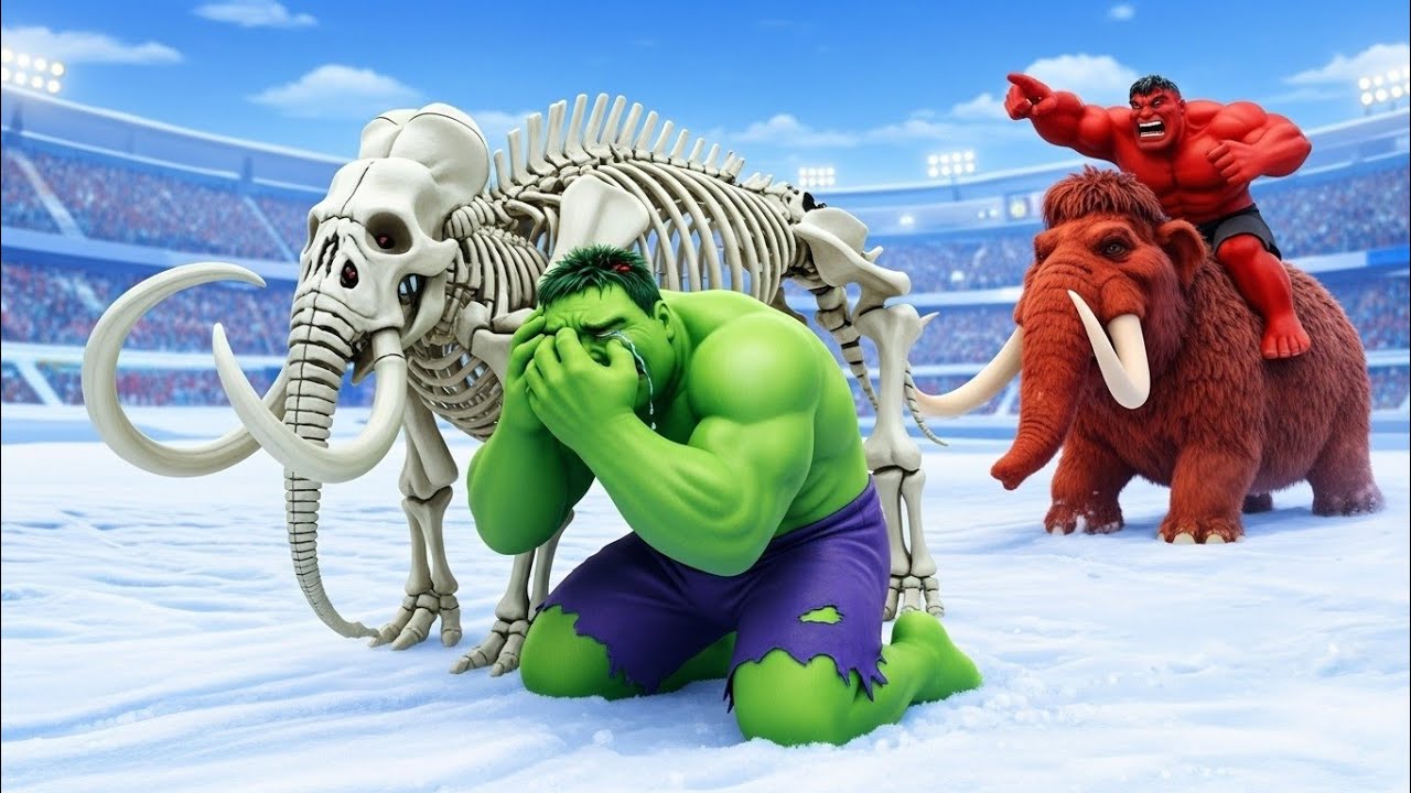 🦣🏆Green HULK Wins The Magic Legendary Mammoth Racing Championship ...