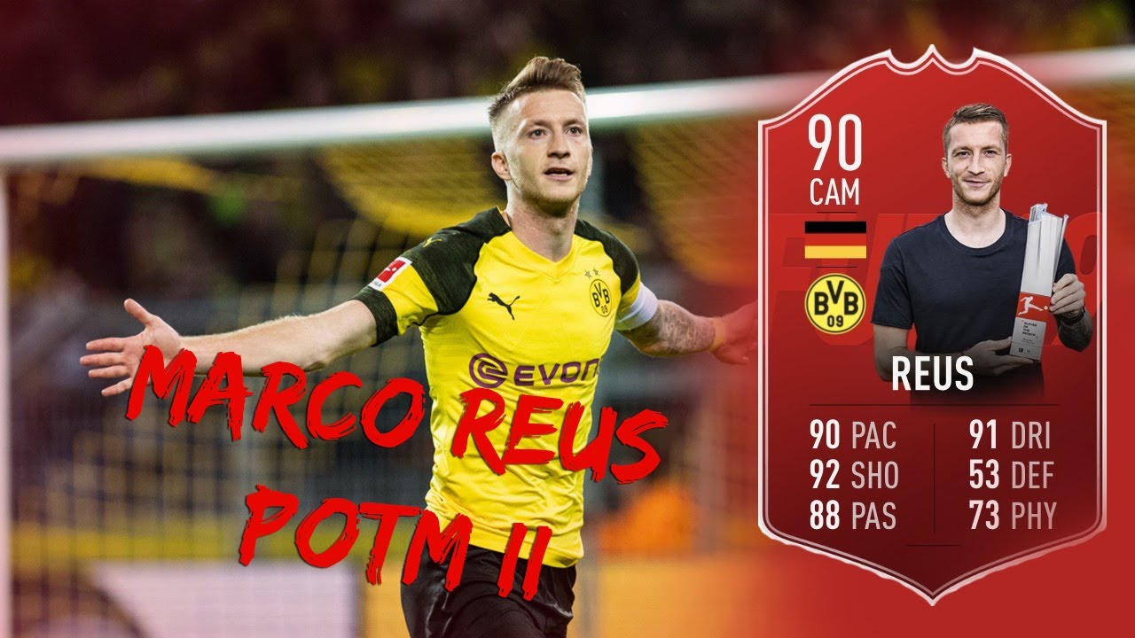 SBC Solution Marco Reus POTM 90 | FIFA 19 & PACYBITS - YouTube