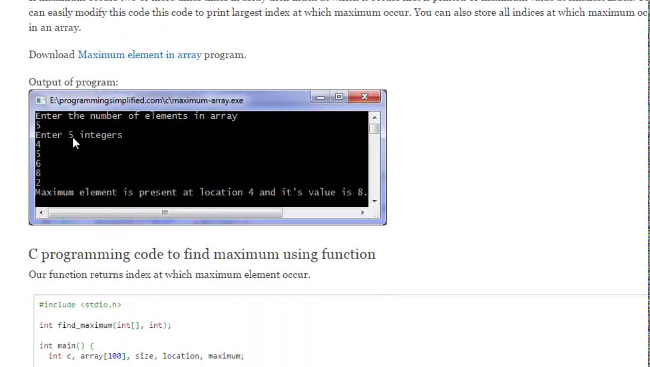 24 - Arabic C programming (more programs) - YouTube