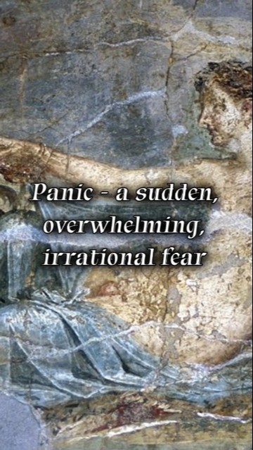 The Greek word origin of panic #history - YouTube
