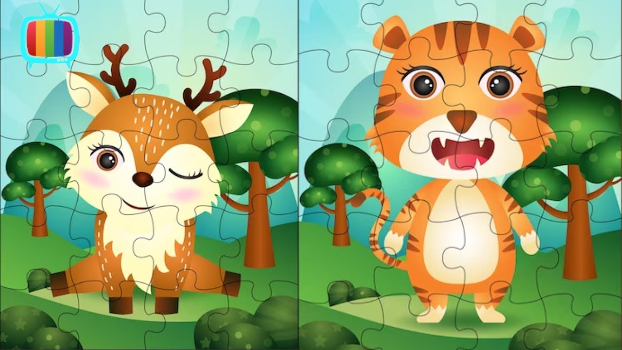 Puzzle cartoon videos | Puzzle kids videos | Puzzle videos @Kuttys ...