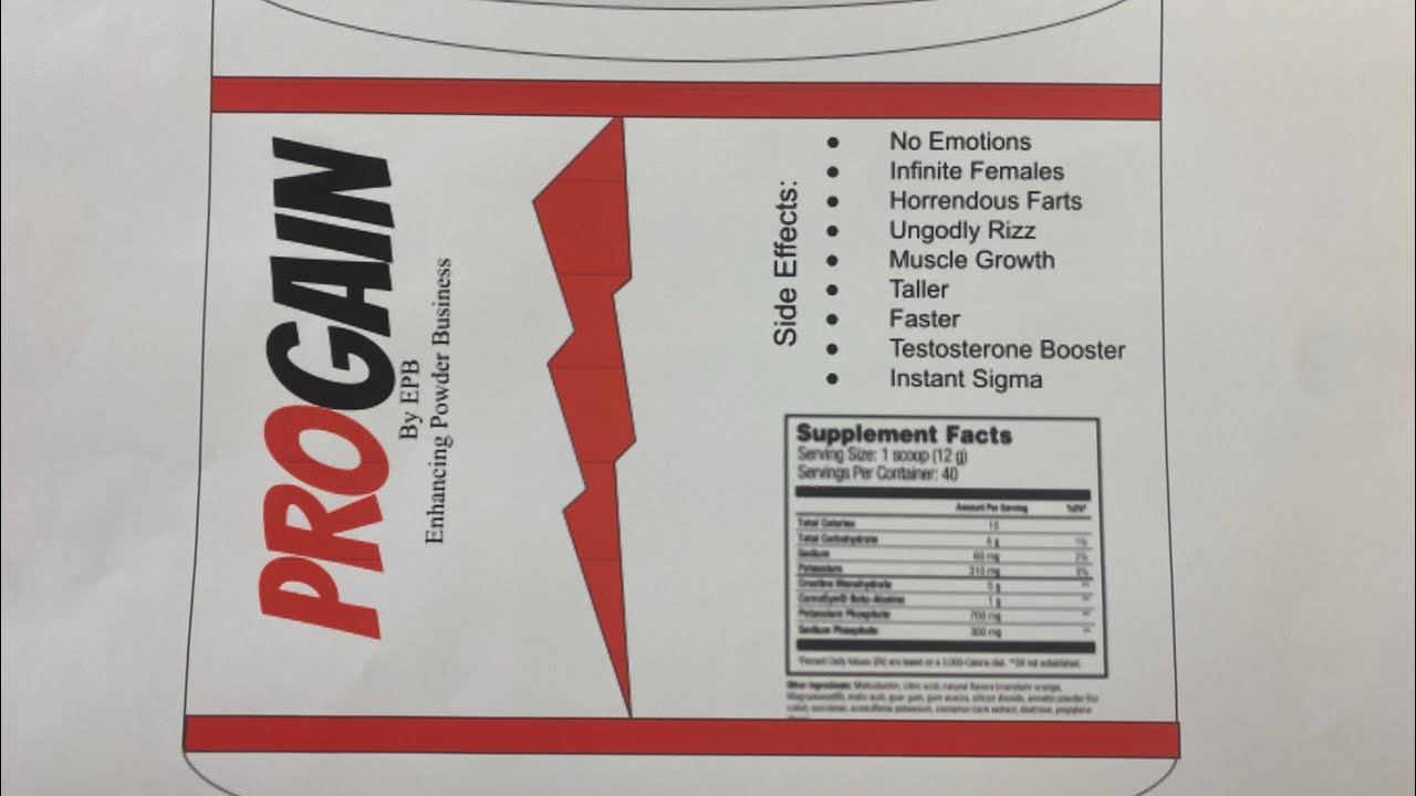 ProGain Commercial- to become an absolute sigma - YouTube