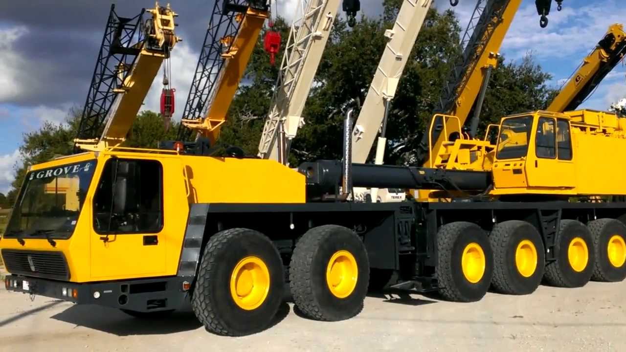 Grove GMK6300 300 Ton All Terrain Crane For Sale Florida YouTube