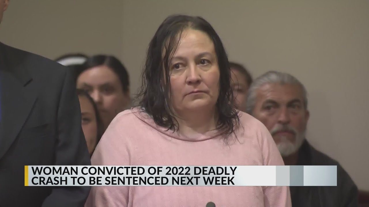 Woman convicted in deadly 2022 crash to be sentenced next week - YouTube