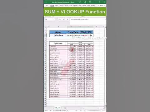 VLOOKUP SUM: How to use Excel VLOOKUP and SUM all the matches results ...
