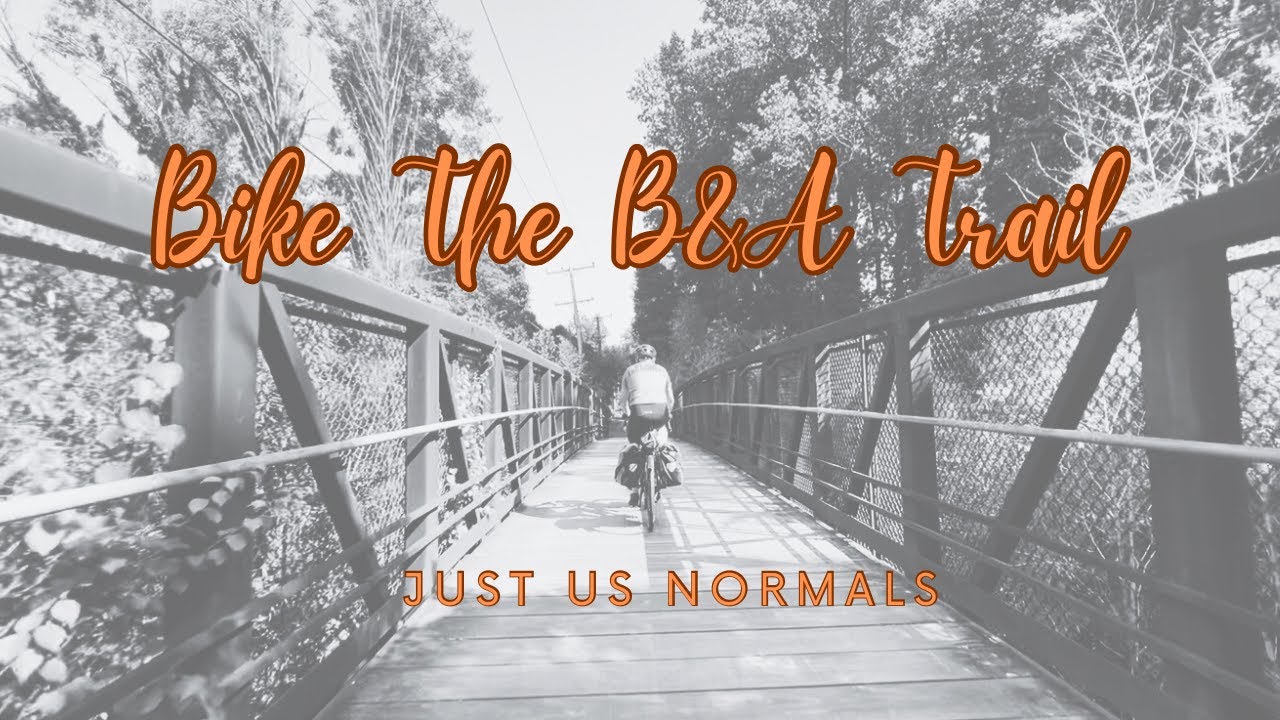 Last Bike Ride Before Oregon | B&A Trail in Annapolis, Maryland - YouTube