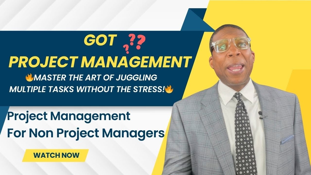 Project Management for Non project Managers - YouTube