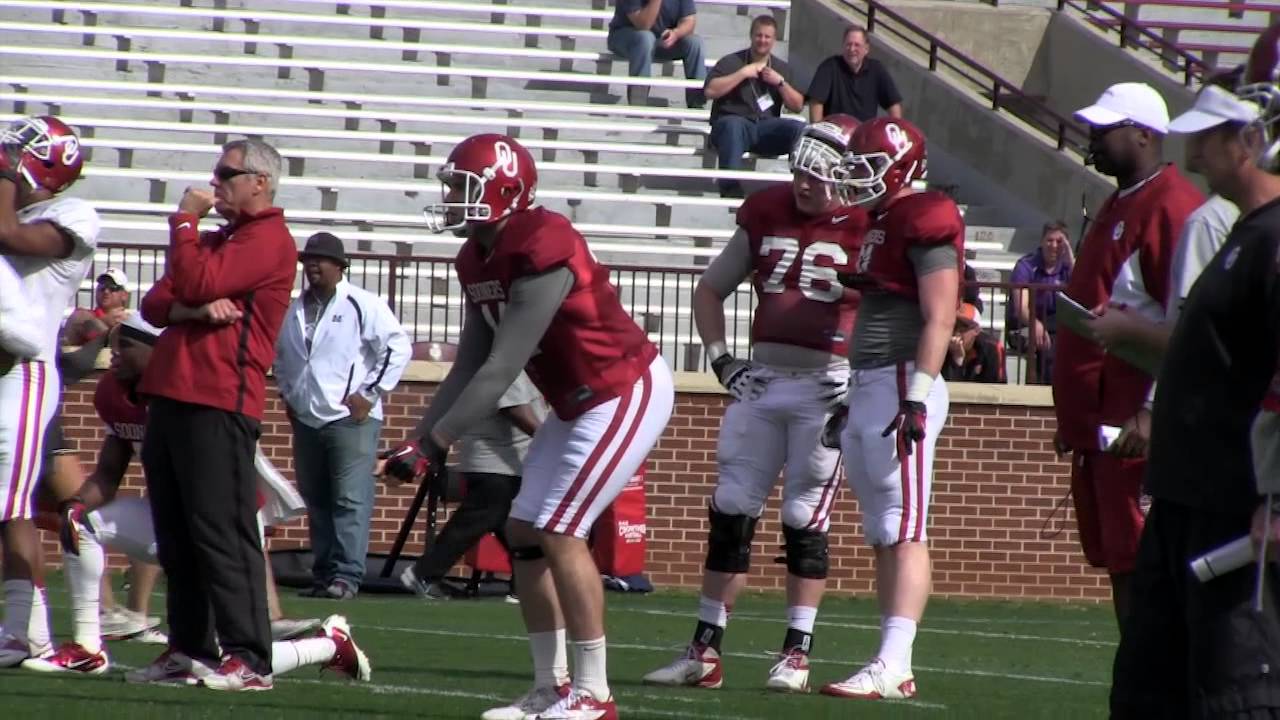 OU Football Spring Practice Report No. 9 - YouTube