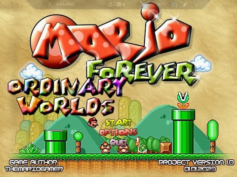 Mario Forever Ordinary Worlds V1.5 World 1~5 Completed Video - YouTube