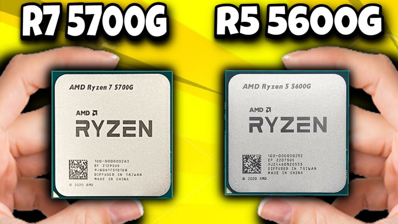RYZEN 5 5600G Y RYZEN 7 5700G - ¿Valen La Pena En 2023? - Pruebas En ...