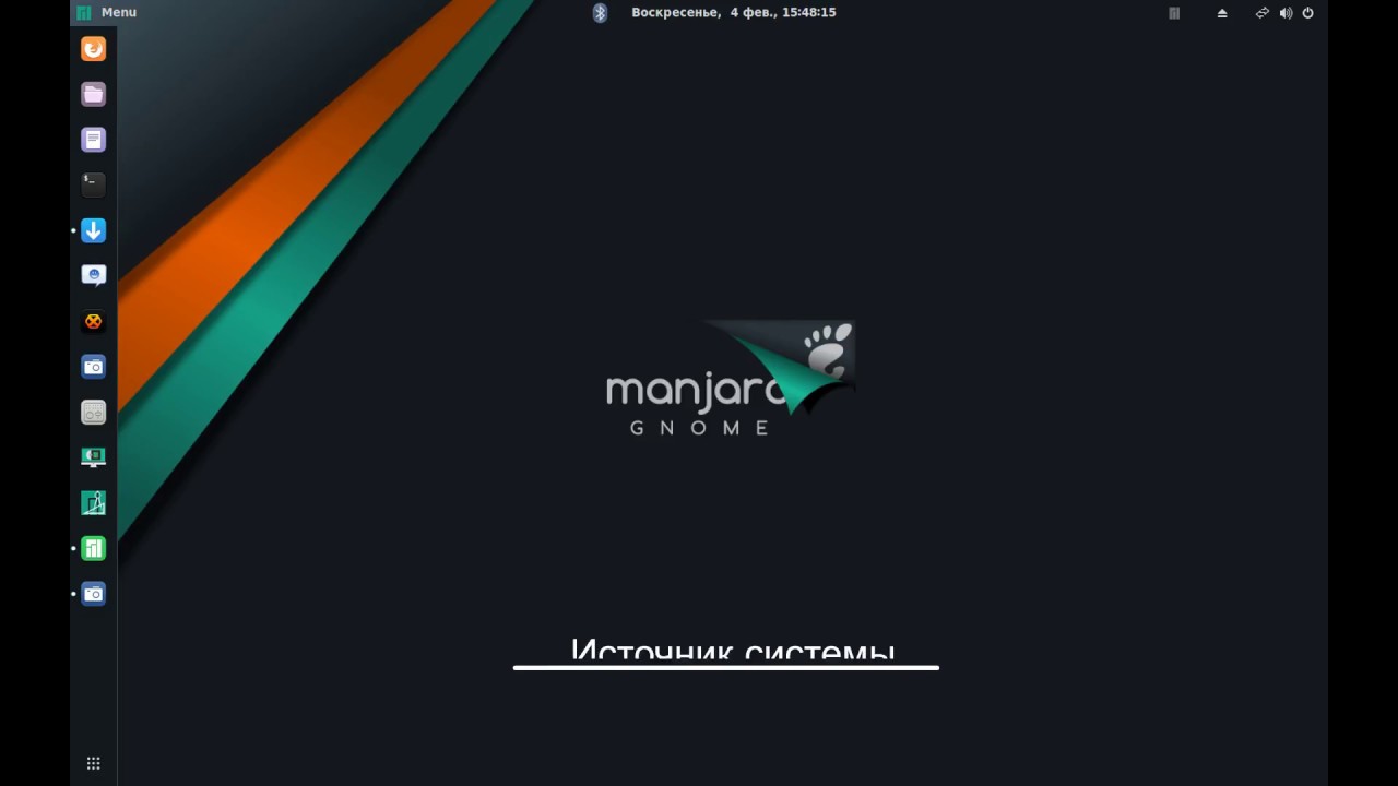 Manjaro GNOME Edition (17.1.4) - YouTube