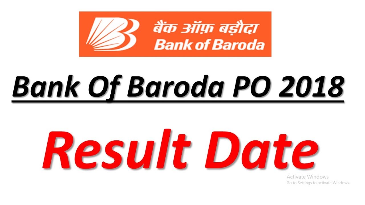 Bank of Baroda PO 2018 Exam: Result Date || BOB PO 2018 Exam Result ...