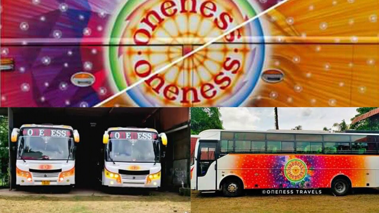 ONENESS BUS MASS ENTRY | PAINT WORK| #ONEFIVEMEDIA - YouTube
