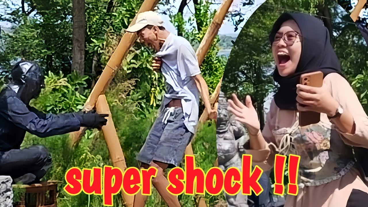 Super Shock..!! Shocking Prank Moments in Indonesia, Crazy Living ...