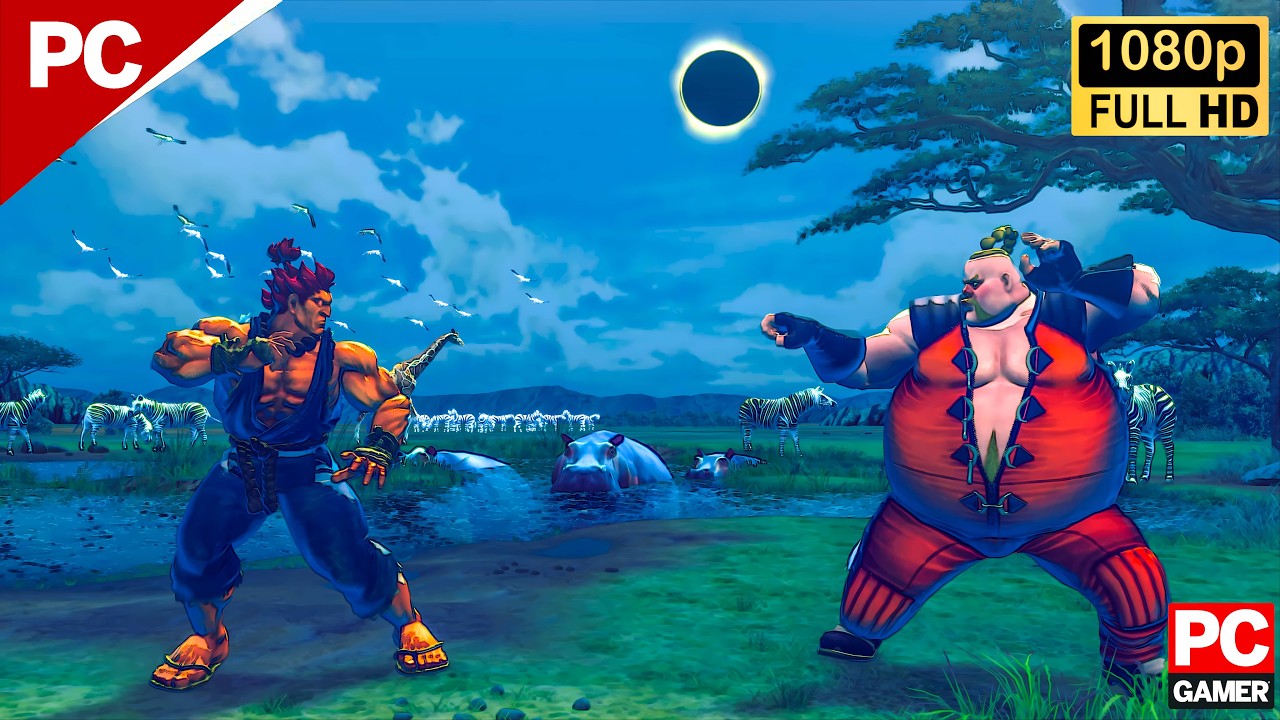 Ultra Street Fighter 4 | Akuma vs Rufus & Elena | PC Gameplay - YouTube