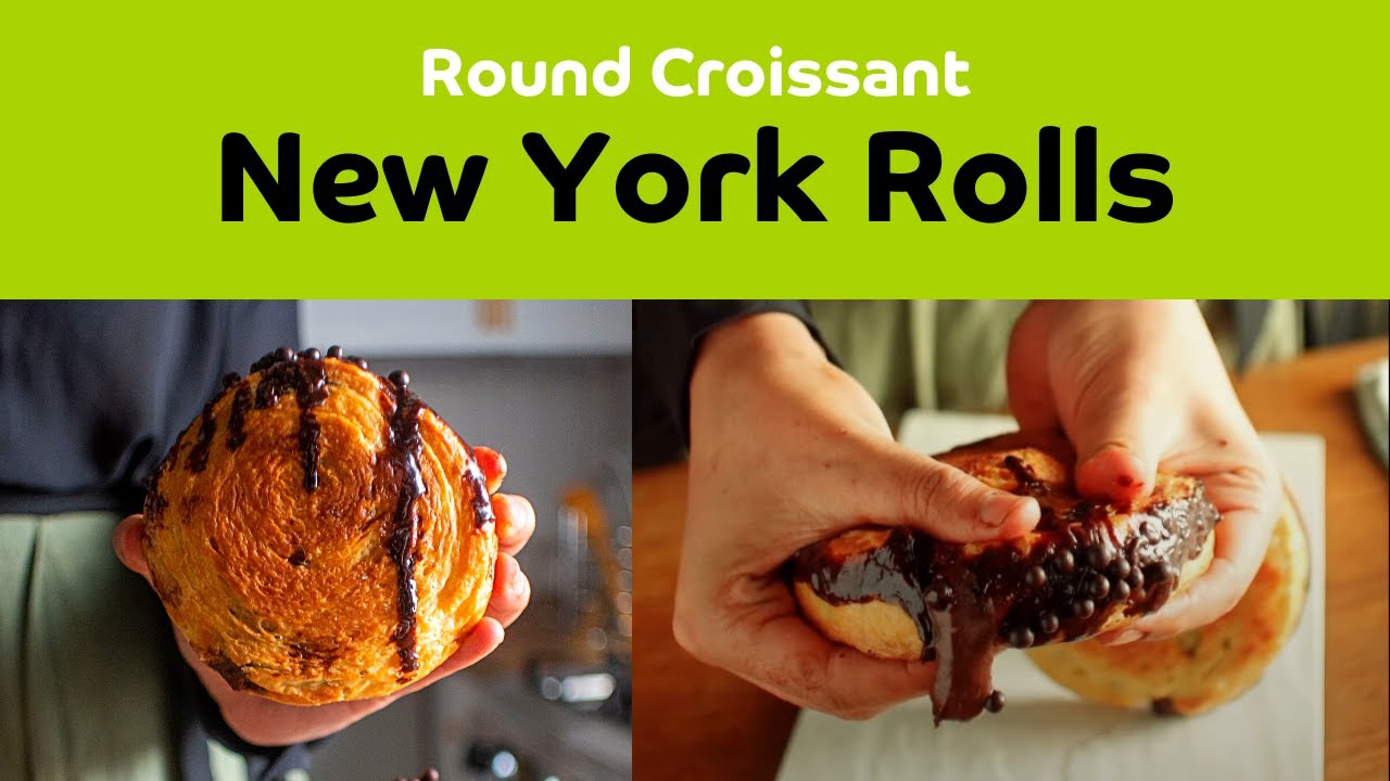 Newyork Roll | Spiral Croissant Recipe - YouTube
