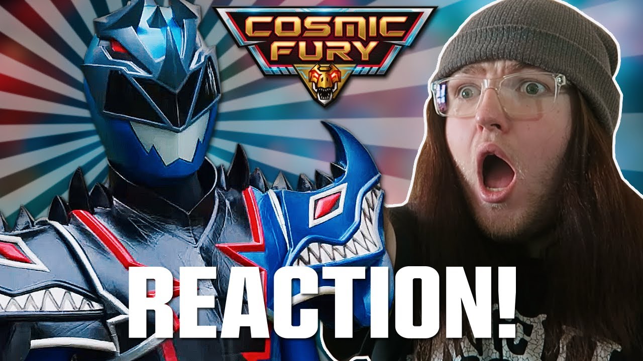 EVIL BLUE RANGER! | Cosmic Fury Ep4 REACTION - YouTube