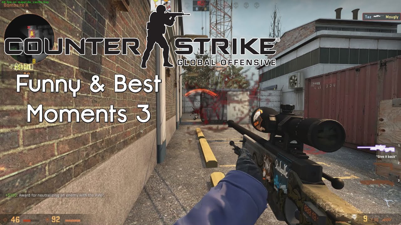 Counter Strike: Global Offensive - Funny and Best Moments 3 - YouTube