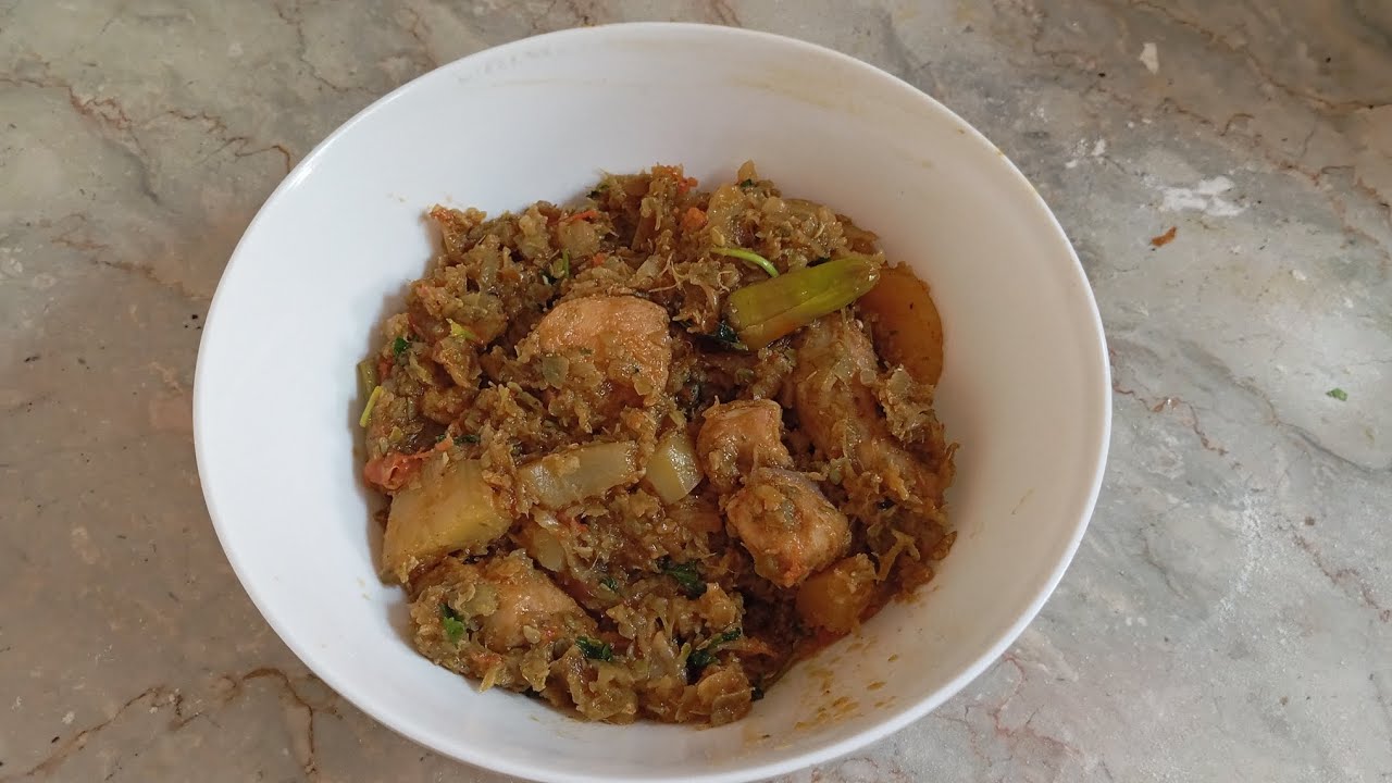 Chicken with gawar phali recipe | Cluster beans recipe | - YouTube