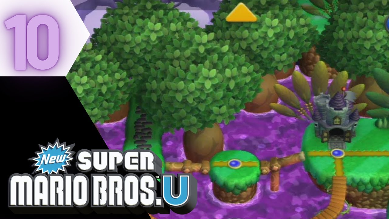 New Super Mario Bros. U: Soda Jungle levels 5-Boss Castle(This is so ...