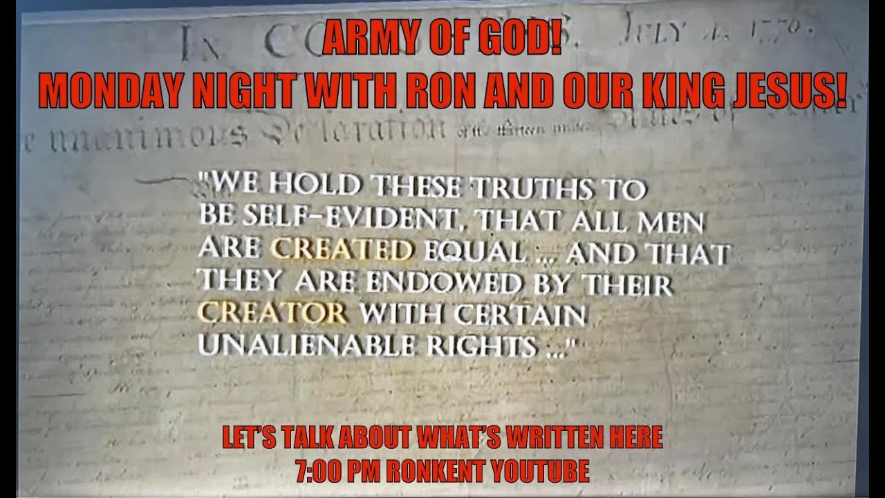 Army of God ! S1 E40 Truth has a NAME. its JESUS! 5-1-23 #theronshow ...