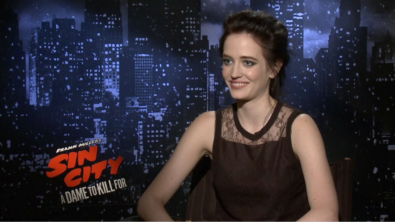 Eva Green - Frank Miller's Sin City: A Dame to Kill For Interview HD ...