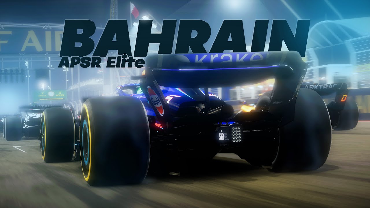 APSR Saison 6 | Serie ELITE | Bahrain Testrennen | F1 23 - YouTube