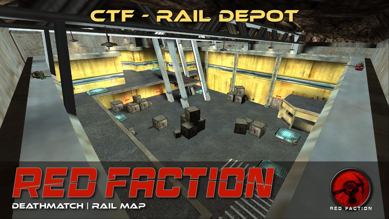 Red Faction DM - Rail Depot - YouTube