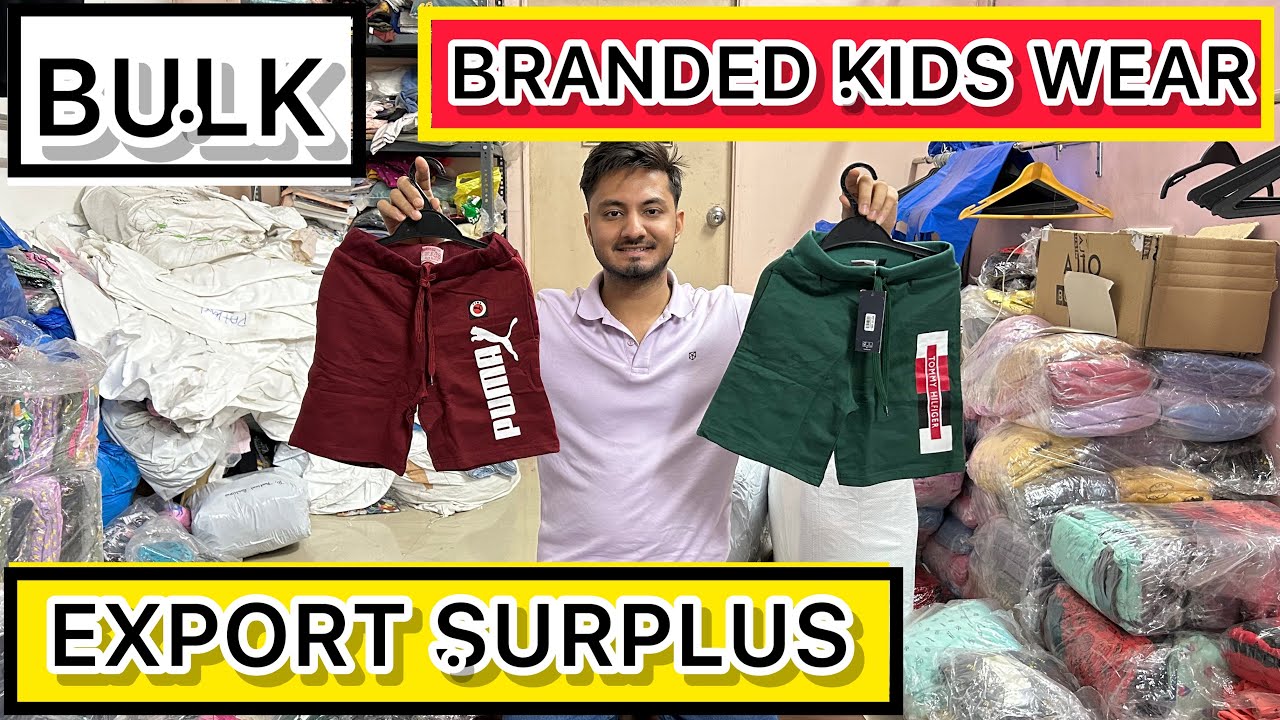 Branded Kids Wear Wholesale | Export Surplus Wholesale | Kids Export ...