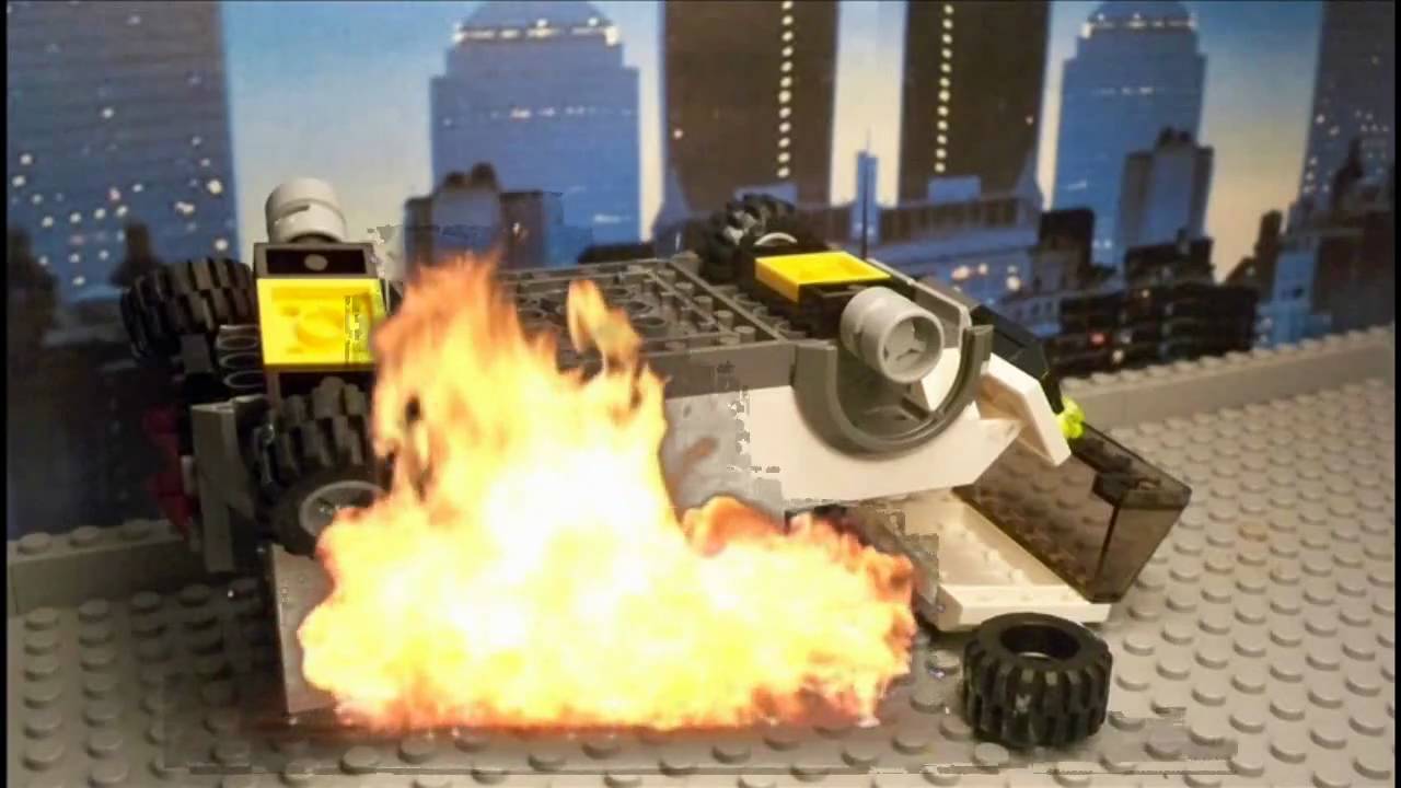 Lego Explosion Effects Test - YouTube