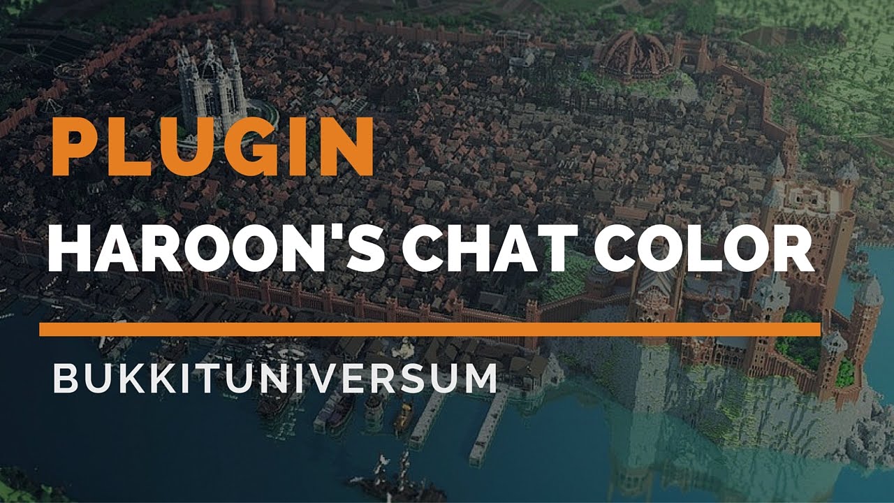 [Bukkit-Plugin] Haroon's Chat Color Bringt Farbe ins Spiel :D[720P ...