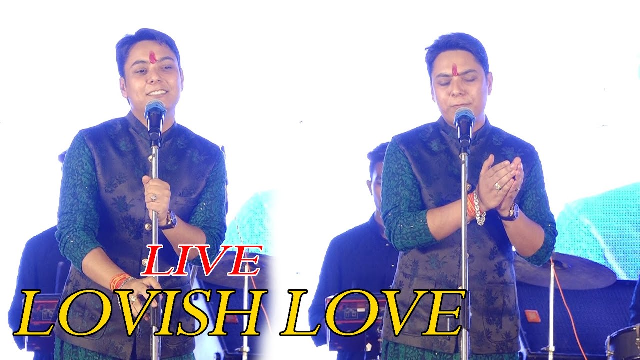 LOVISH LOVE BHAJAN LIVE JAGRAN (BATALA) GURDASPUR 2024 - YouTube